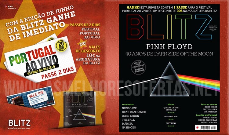 As Melhores Ofertas > Vales de Desconto Revista Blitz Junho 2013